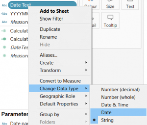Tableau dates - date functions and date formats - TAR Solutions