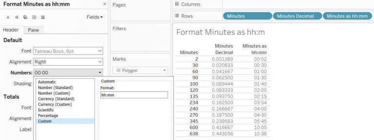 How to format time in Tableau - TAR Solutions